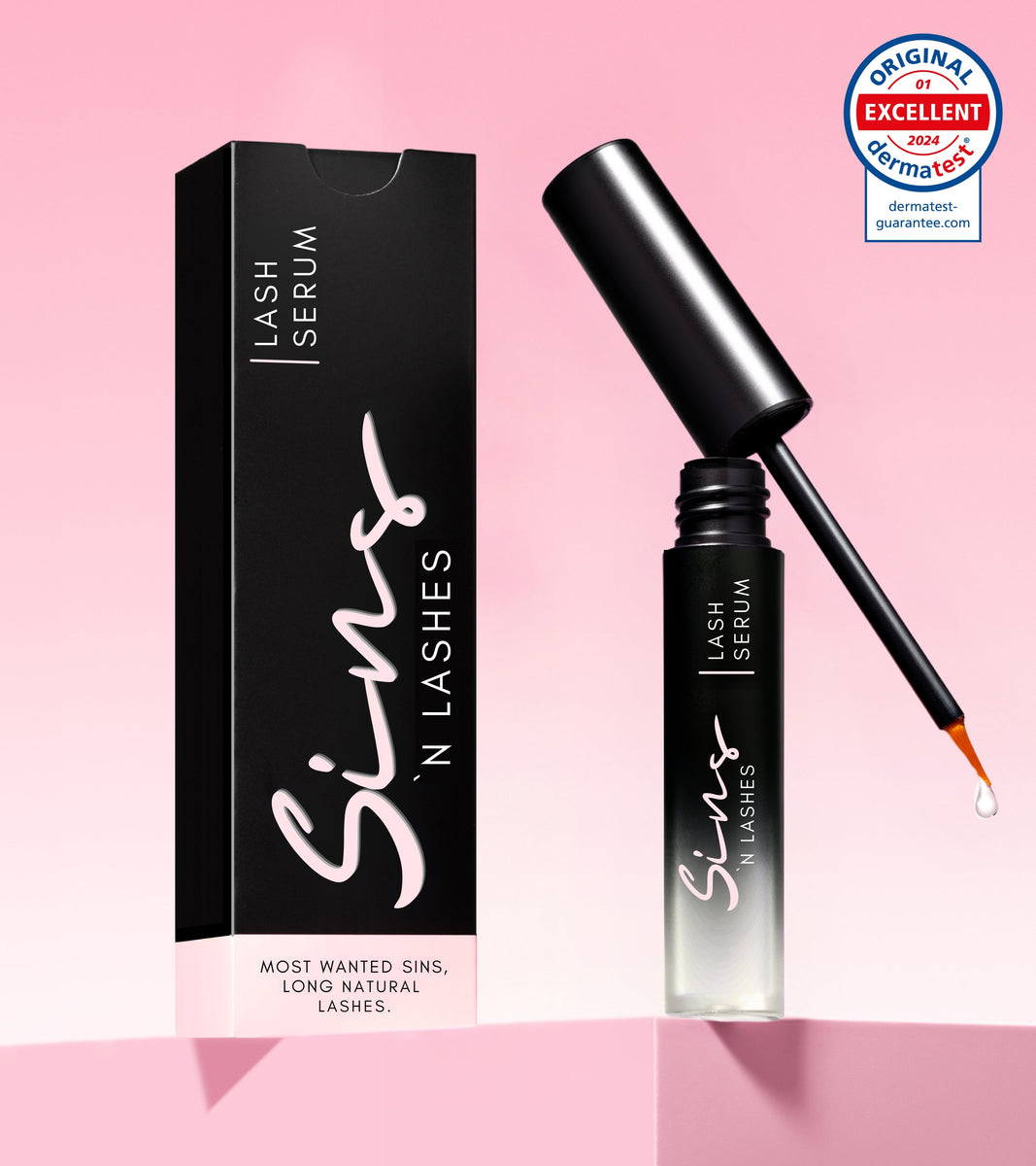 Eyelash Serum - Sins 'n Lashes | Long & Voluminous – sinsnlashes
